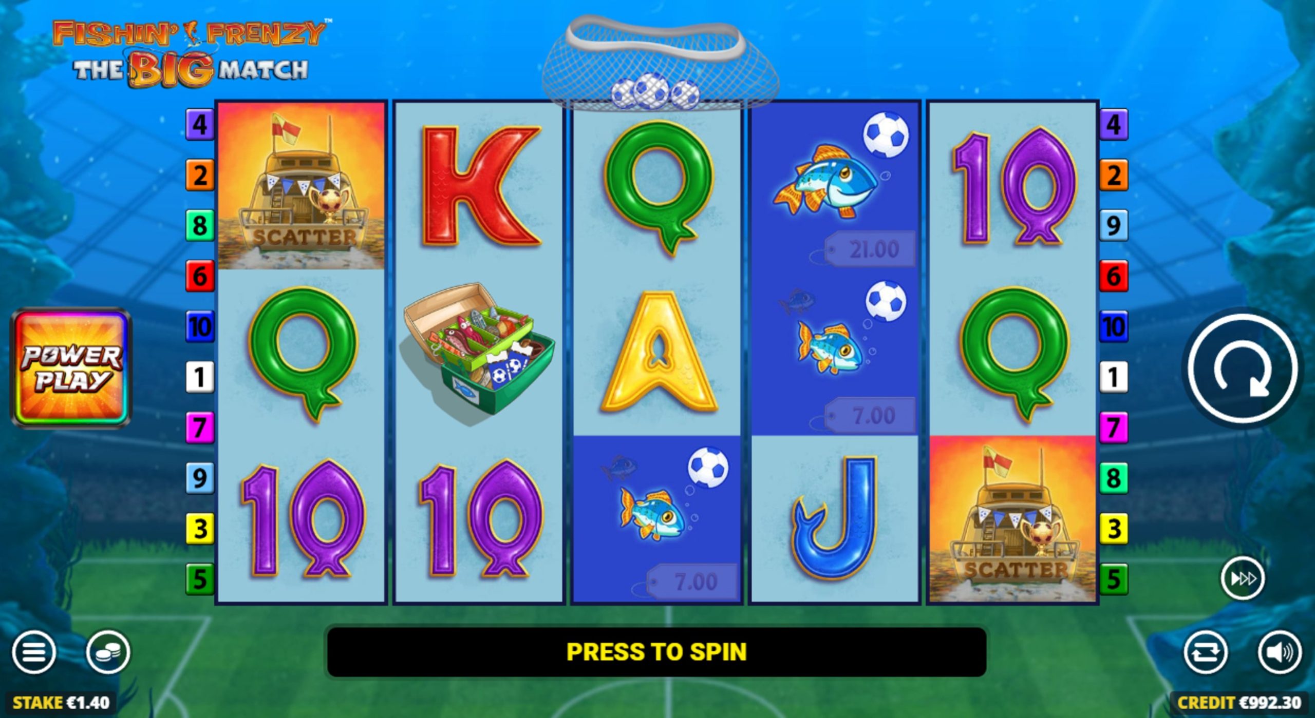 Fishin' Frenzy The Big Match Demo & Slot Review